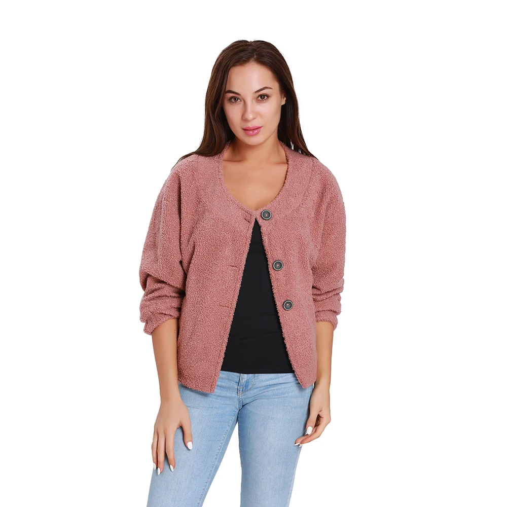Women Jackets Top Short Coats Long Sleeve Cardigan Outerwear Clothing Slim Jaqueta Casaco
