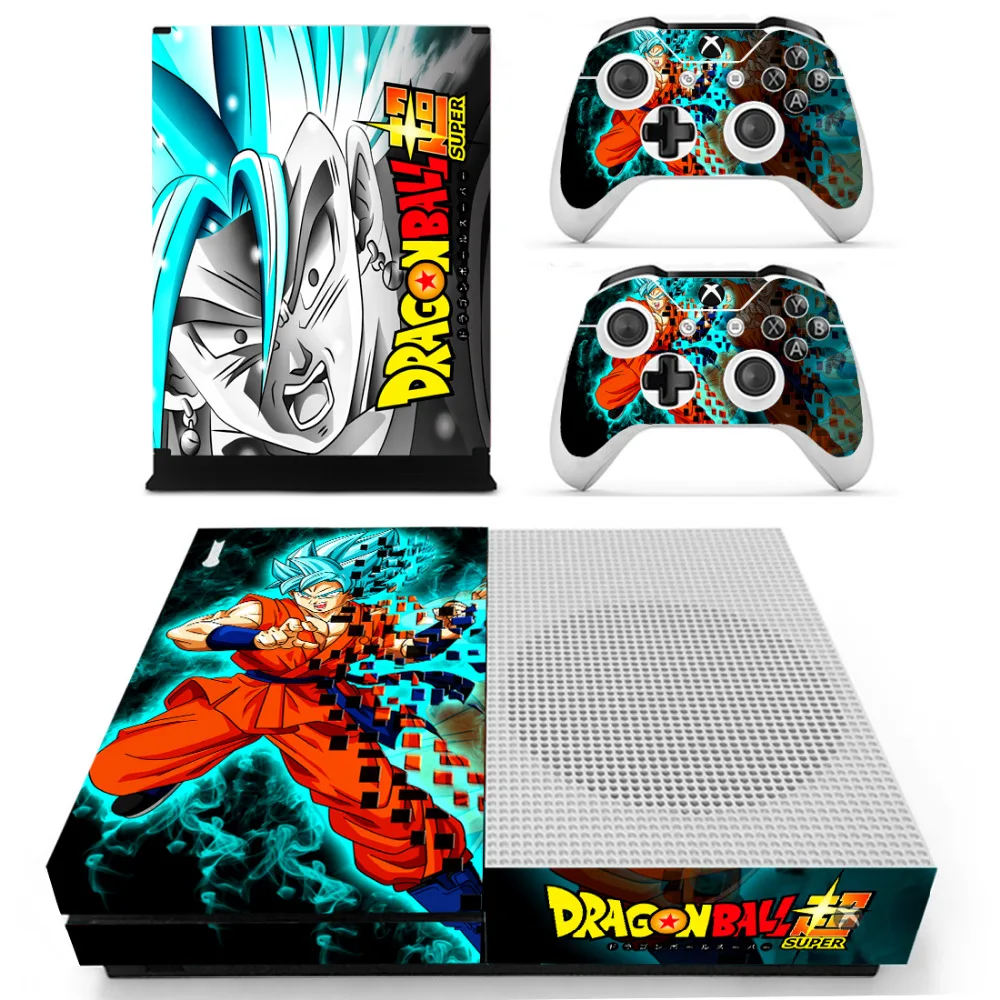 Anime Dragon Ball Super Goku Skin Sticker For Microsoft Xbox One S ...
