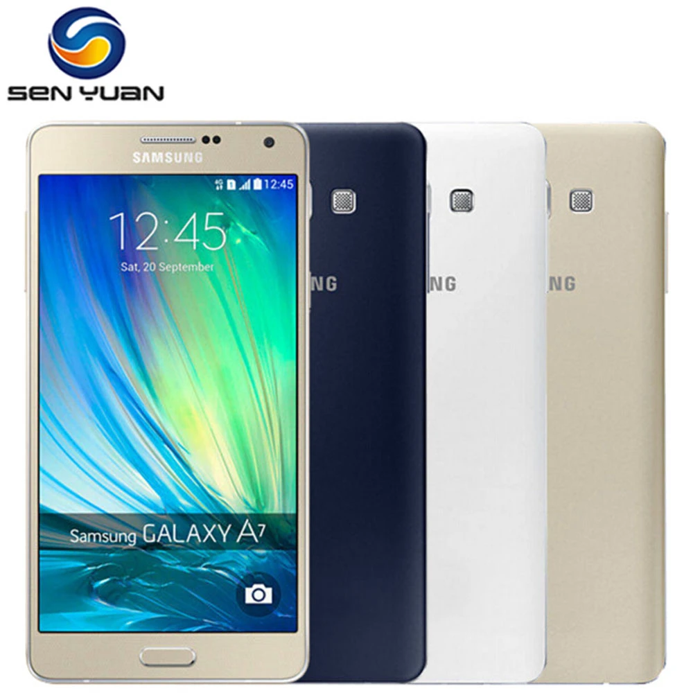 Original Samsung Galaxy A7 A7000 Mobile Phone Dual SIM 4G Octa core ...