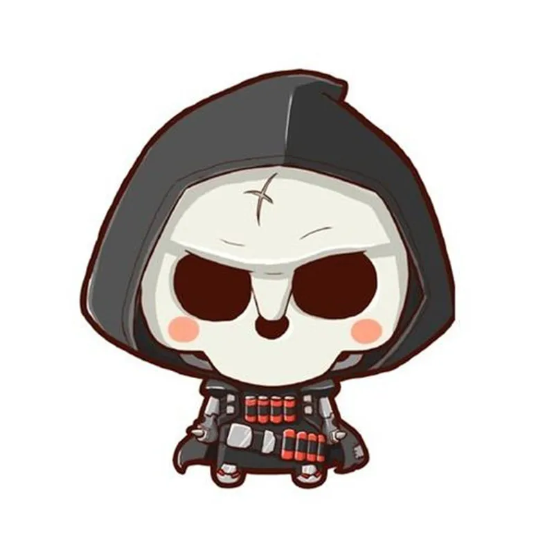 FPS Game Ow Keychain Fashion Overwatch D.va Hanzo Mei Tracer Reaper ...