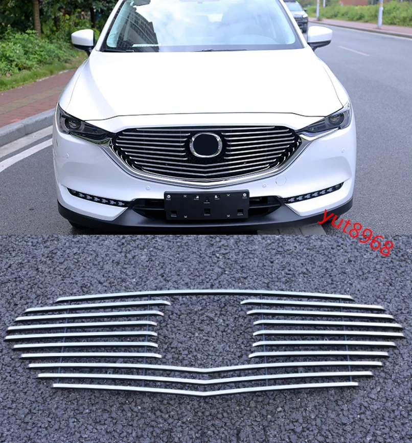 1PCS Front Center Grill Grille Frame Cover Trim Fit For Mazda CX 5 CX5 ...