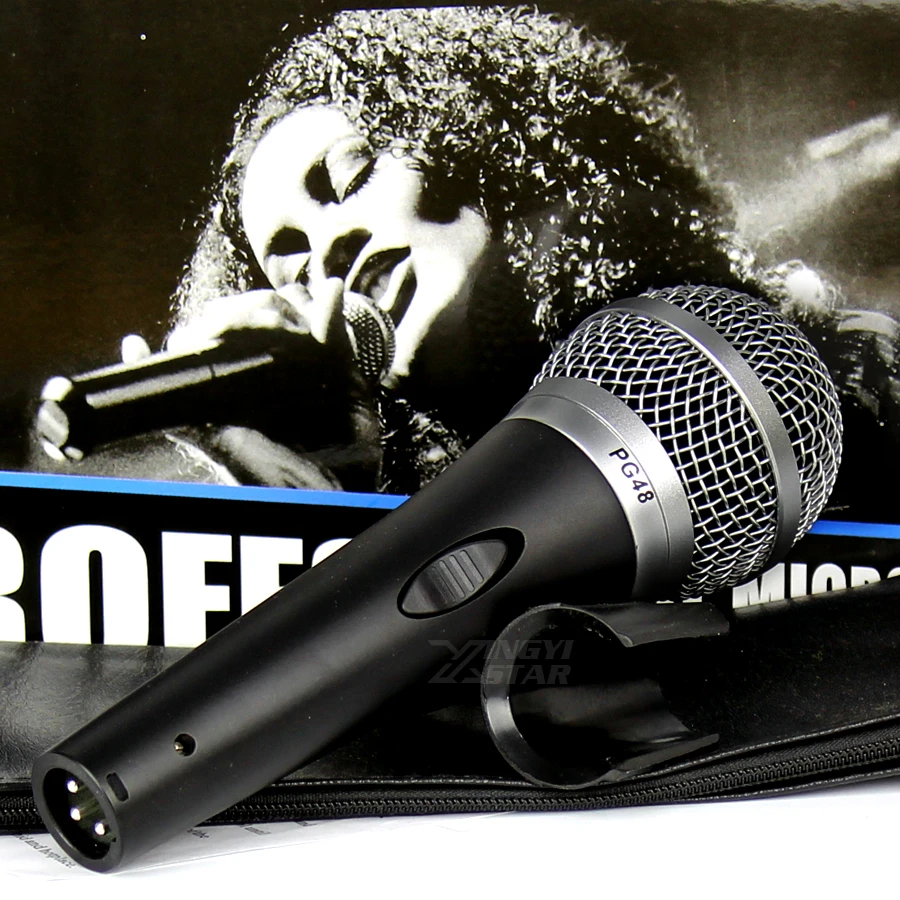 Professional Dynamic Microphones Handheld Switch Vocal Microphone For ...