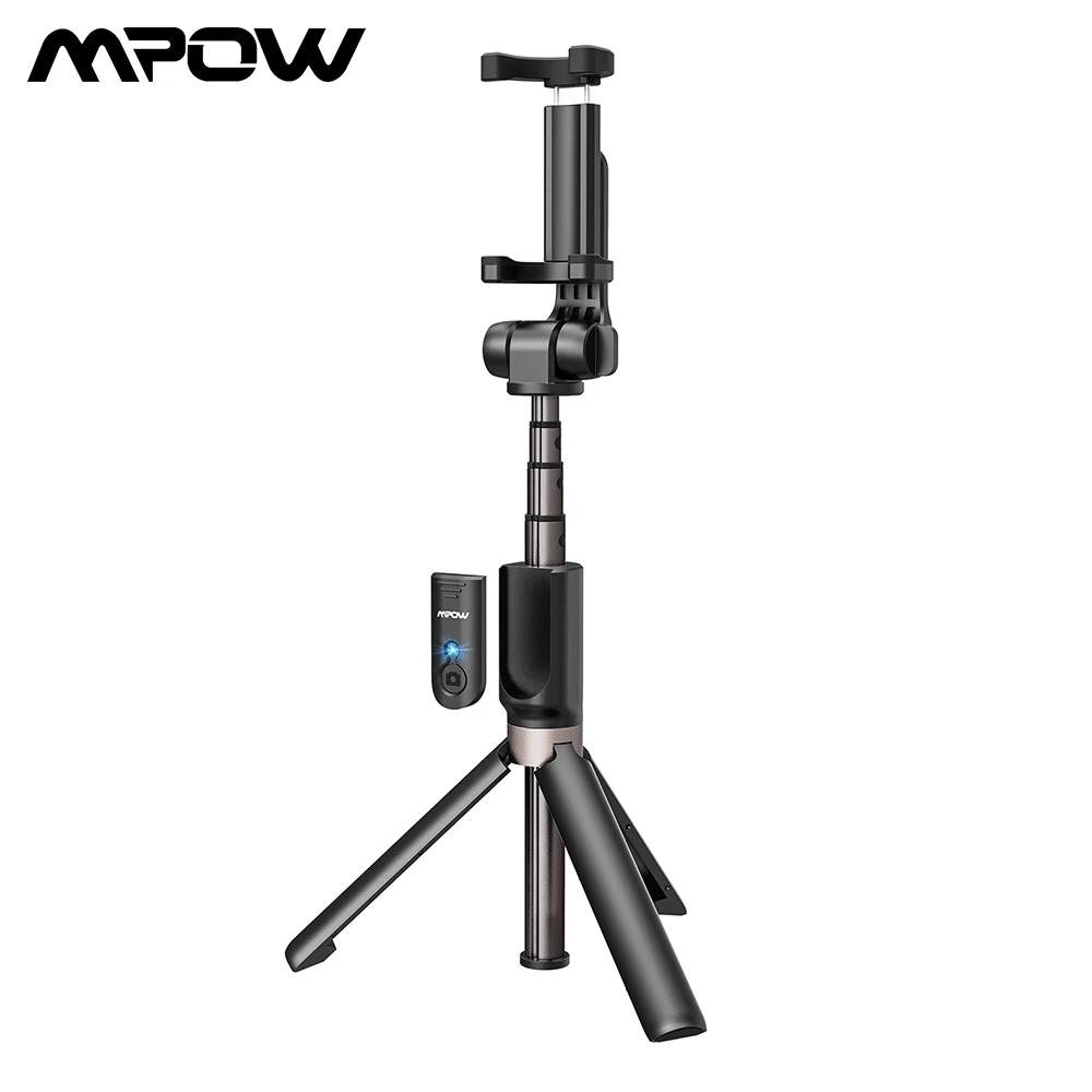 Mpow 2 In 1 Wireless Bluetooth Selfie Stick Mini Tripod Stand