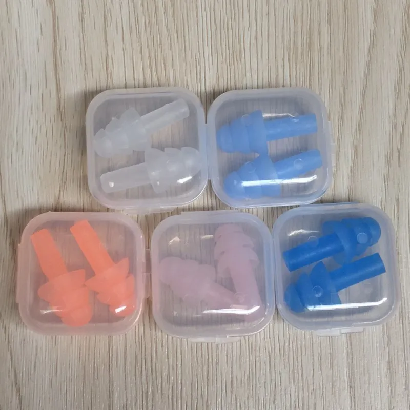 Protections auditives,Bouchons d'oreilles en Silicone,Anti-ronflement ...