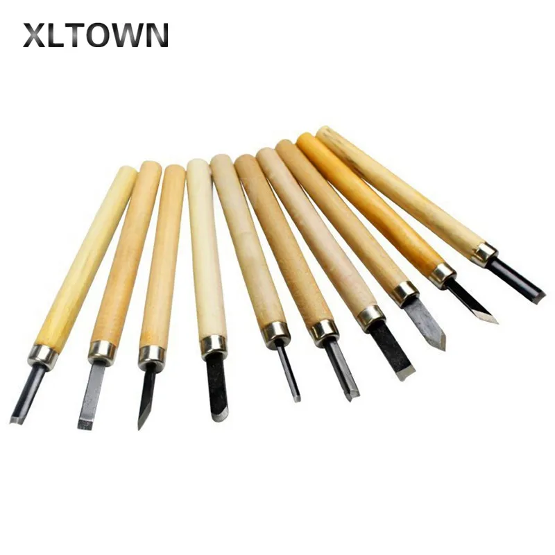 The NEW 10/12PCS/Set Carving Tools Multi Function Wood Hobby Knife Hand ...