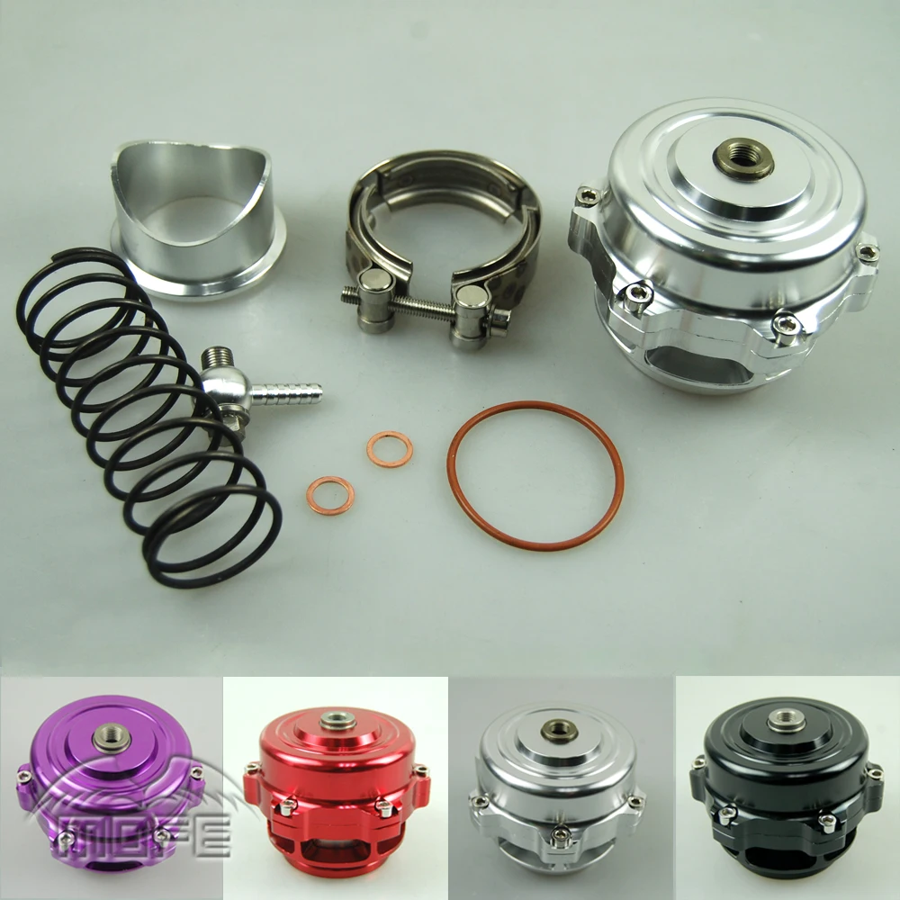 MOFE Universal 35 PSI Turbo Boost 50mm V Band Blow Off Valve Aluminum ...