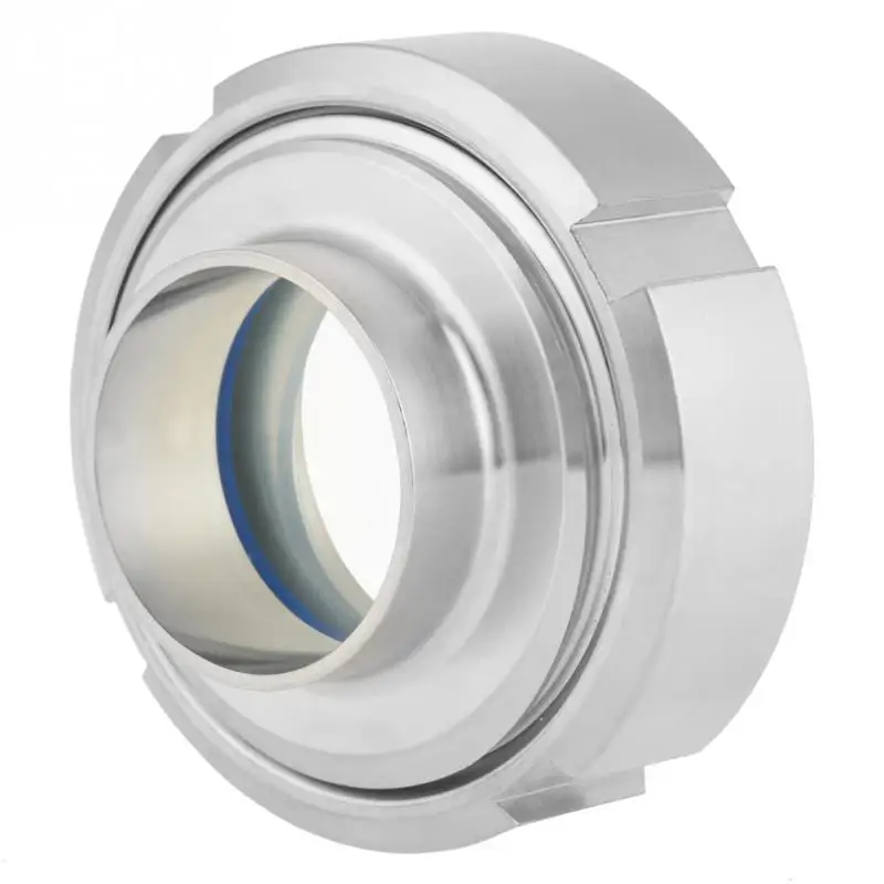 Stainless Steel SUS304 Sanitary Sight Glass Circular Viewing DN40 38mm ...
