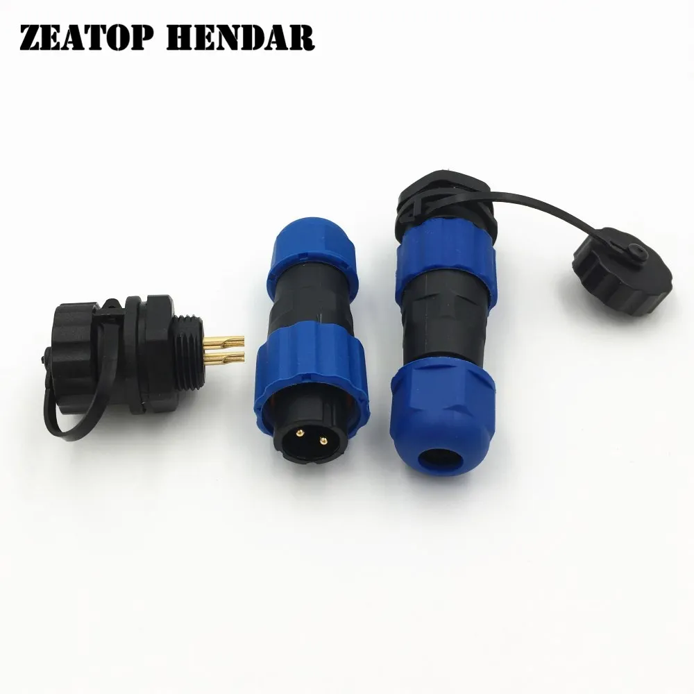 5Set SP13 2 3 4 5 6 7 Pin Waterproof Aviation Connector IP68 Power ...