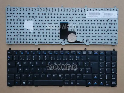 FOR Clevo P150HM X8100 W860CU W870CU P151HM1 Laptop Keyboard German ...