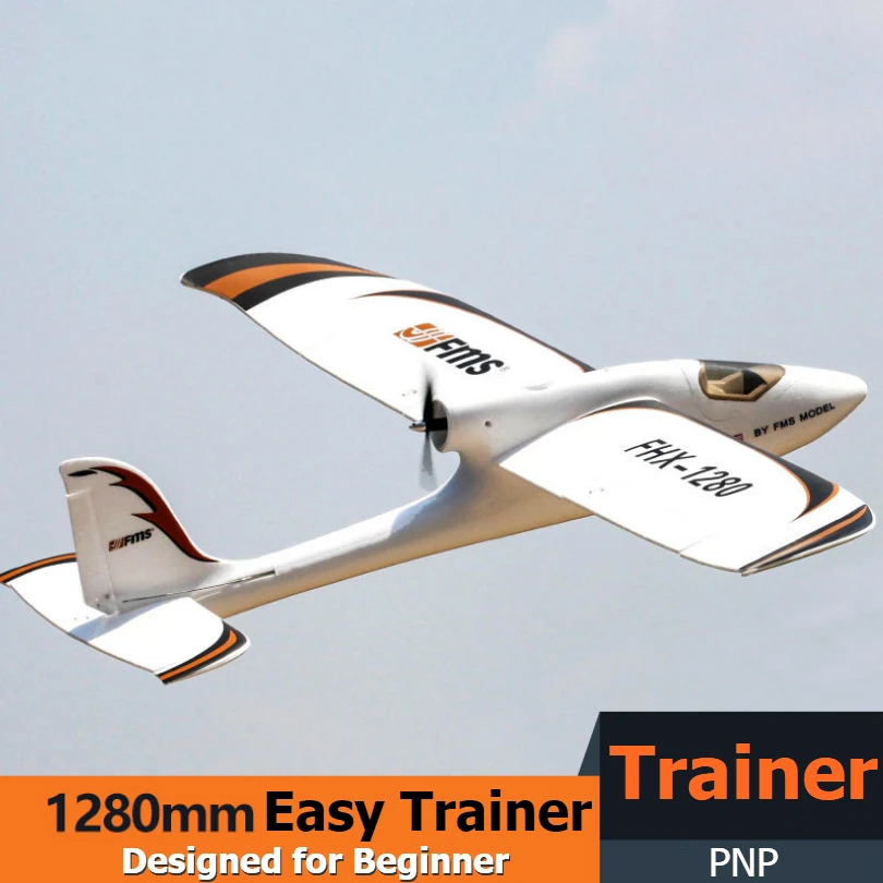 FMS RC Airplane 1280MM Easy Trainer 1280 PNP Durable EPO Trainer ...
