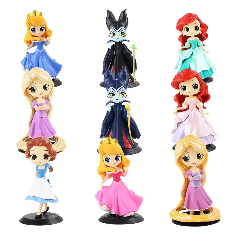 Qposket Q Posket Princess Action Figure Cake Decorations Wedding Gifts ...