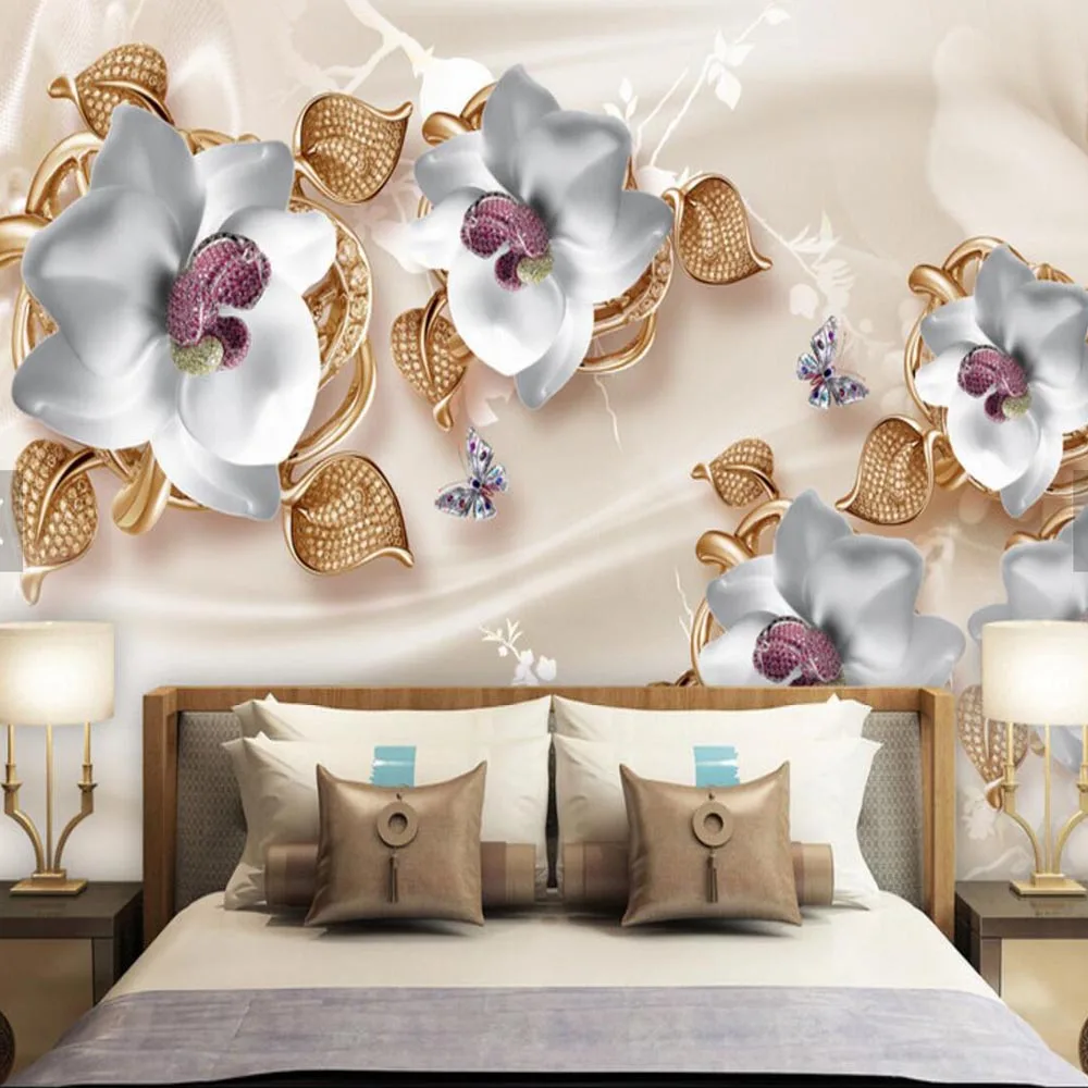 Flowers 3d Mural