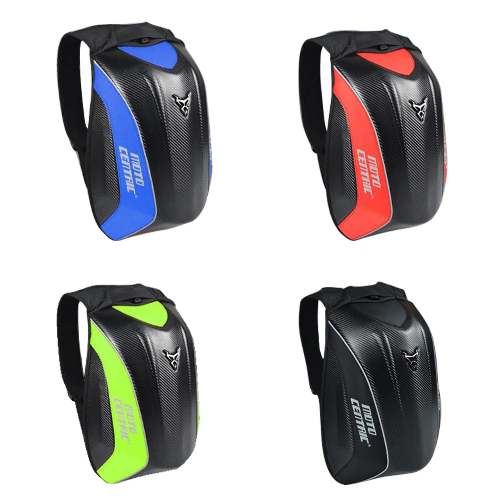 Motorcycle Backpack Motorsports Track Riding Back Pack Carbon Fiber ...