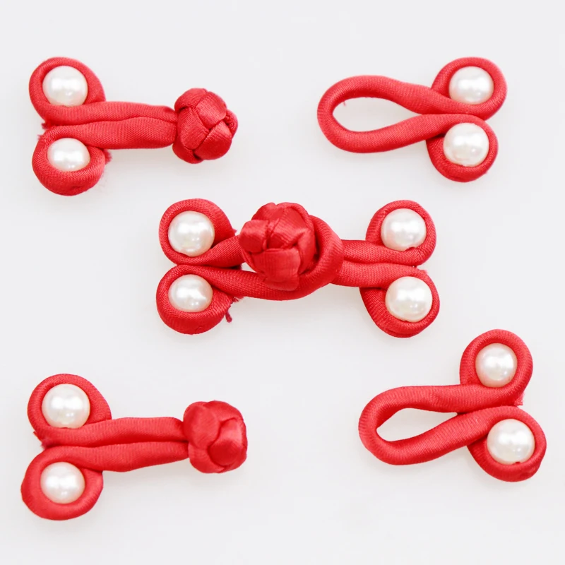 Fashion Plate Buttons 10 Pairs Chinese Knot Button Sewing Accessories ...