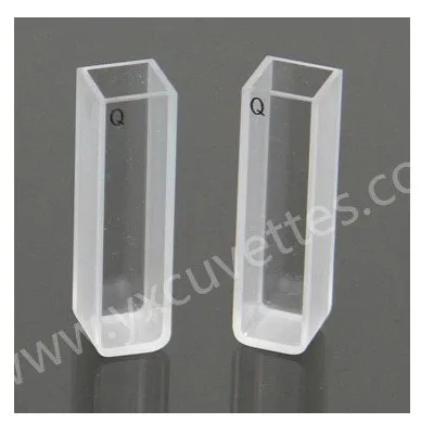 50mm Large Cell Cuvettes spectrometer Fluorescence Quartz Cuvette 1cm ...