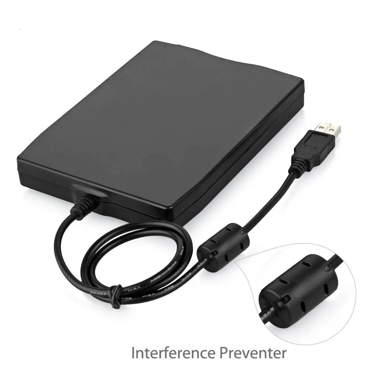 USB Floppy Drive 3.5inch USB External Floppy Disk Drive Portable 1.44 ...