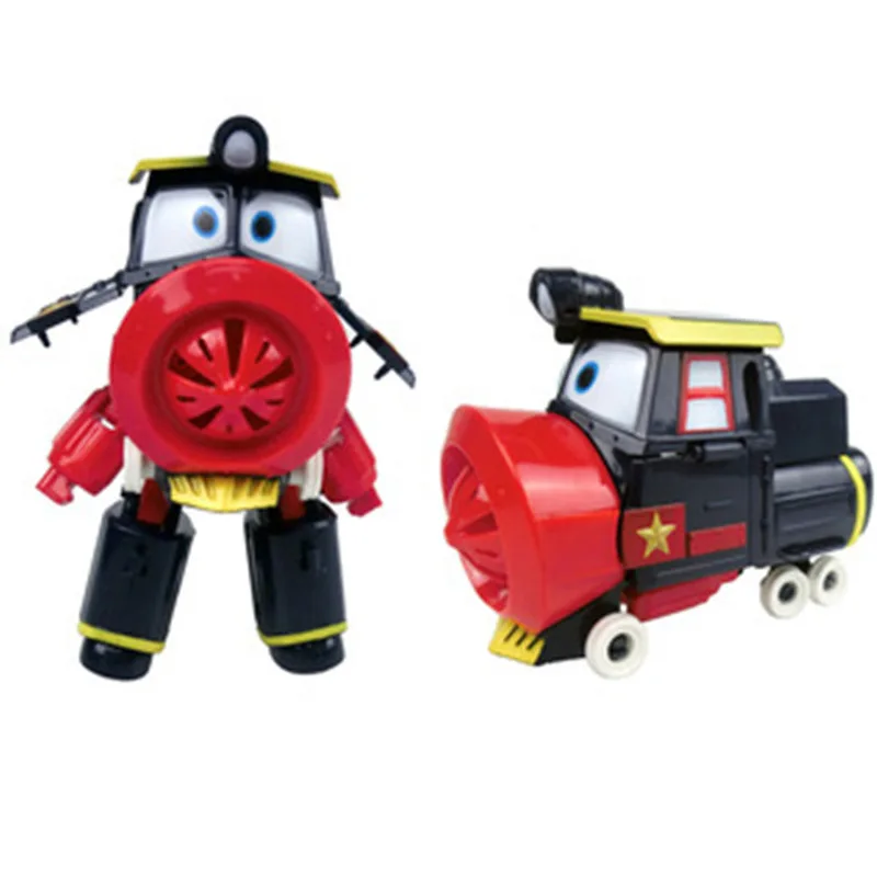 16cm Bigger 6 Types Robot Trains Transformation Kay Train Deformation ...
