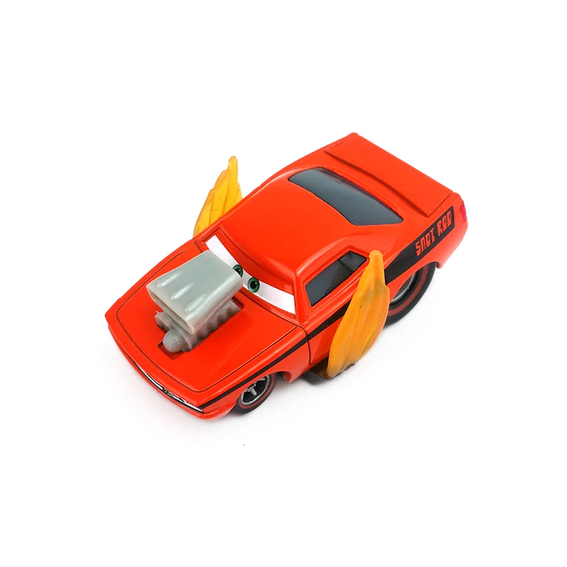 Disney Pixar Cars Snot Rod With Flames Metal Diecast Toy Car 1:55 Loose ...