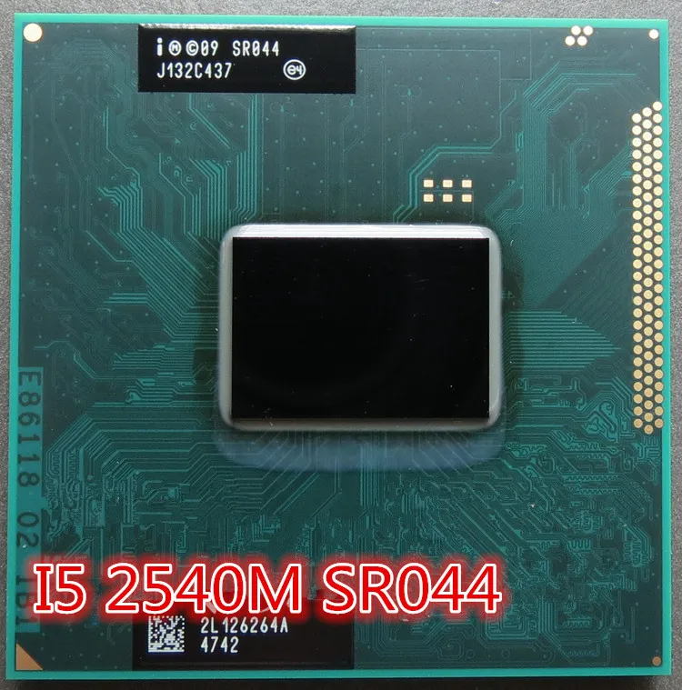 I5 2540M SR044 official version of the 2.6Ghz 3.3GHZ 3M HM65 HM67 HM75 ...