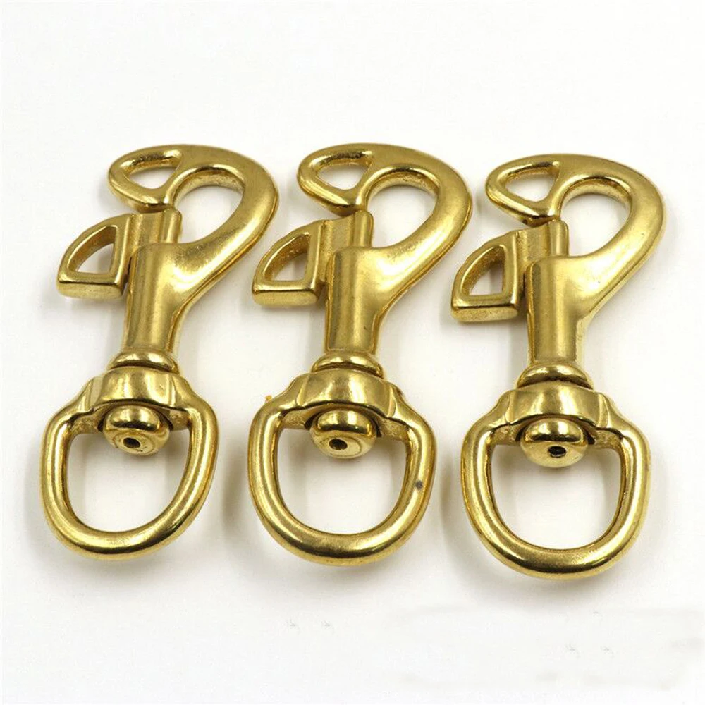 DIY-leather-craft-snap-buckle-bag-belt-ring-hook-solid-brass-material ...