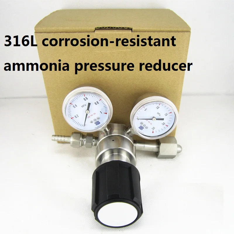 Gas Cylinder Regulator 316l Stainless Steel Ammonia Pressure Reducer ...