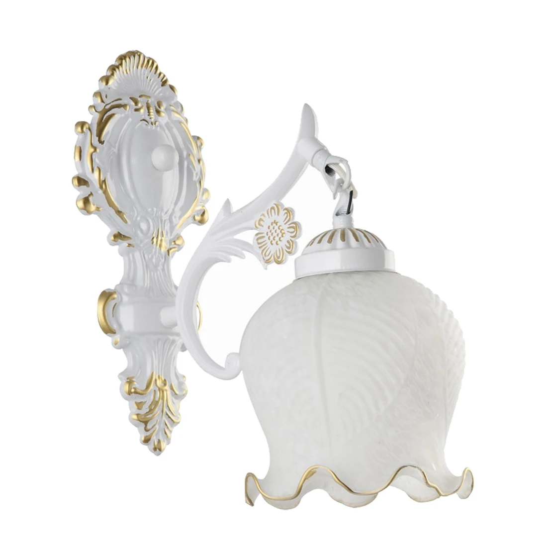 Golden generation minimalist hotel bedside corridor glass wall lamp LED ...