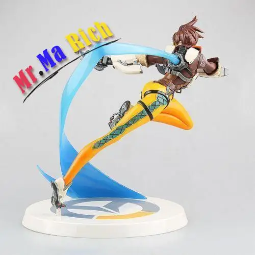 New Anime Toys Shooting Game Tracer Pvc Complete Figure Statue Model ...
