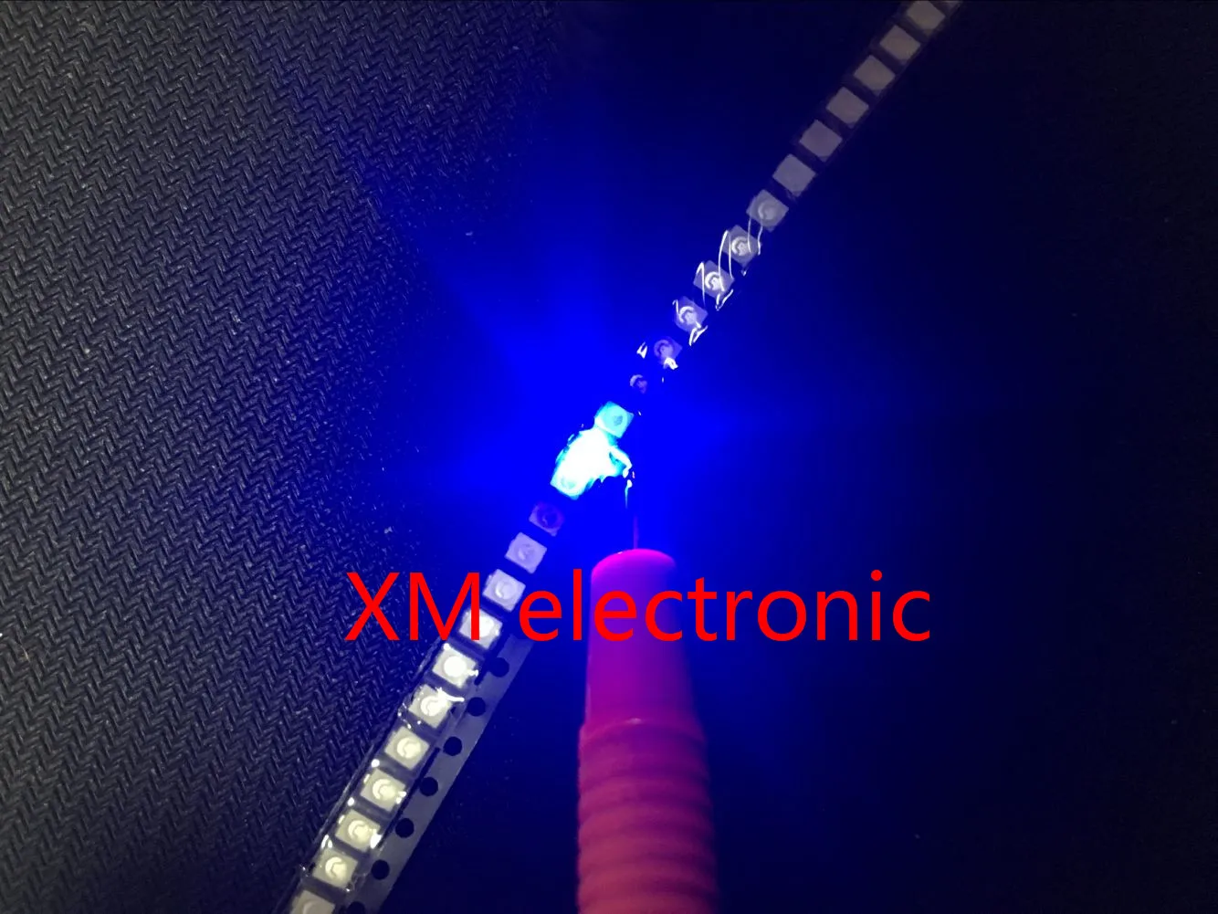 100pcs/lot 1210 3528 blue led SMD Ultra Bright Blue Light Diode 470 ...