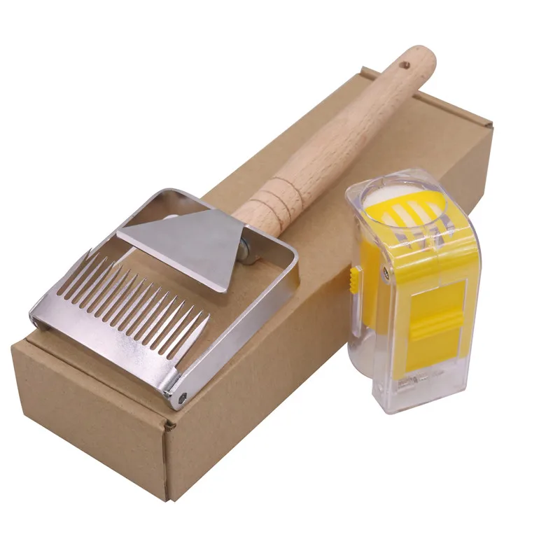 Beekeeping Tools Suit 1 pcs Two in one honey cutting fork scraper Plus ...