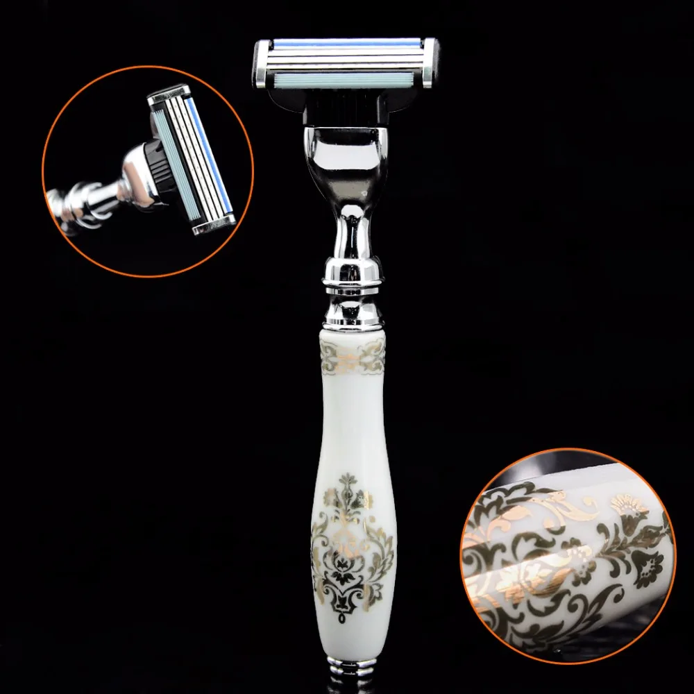 Shave Manual Razor Refill Shaver Cartridge Ceramic Morning Glory ...