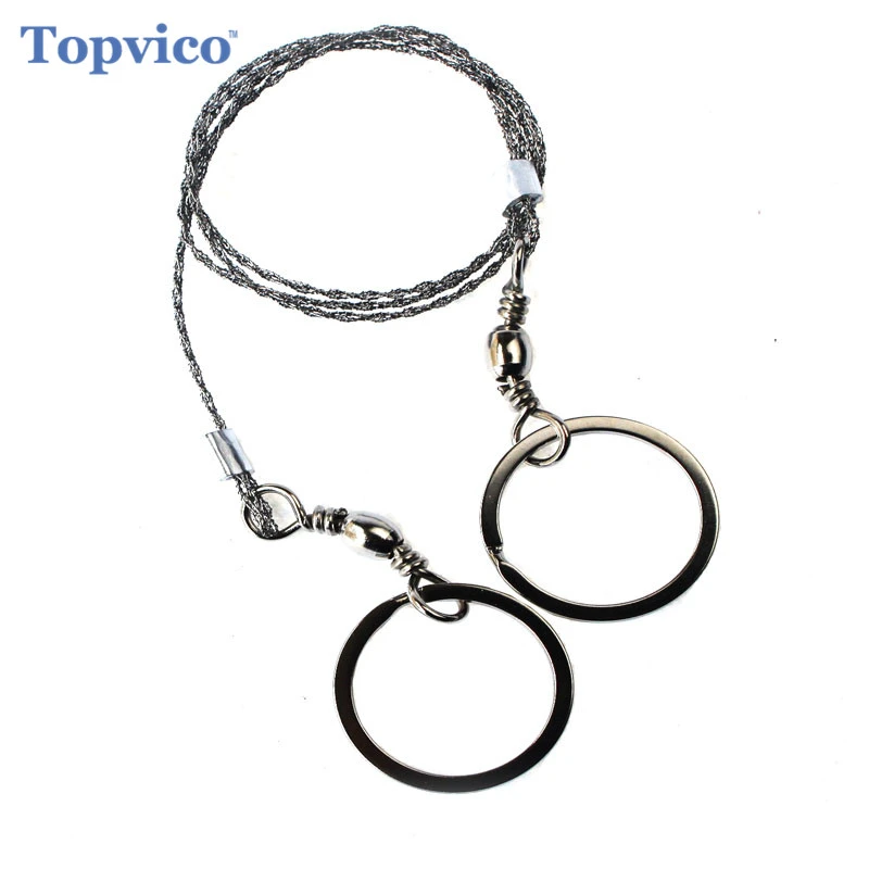 Mini Wire Saw Stainless Steel Outdoor Survival Self Defense Camping ...