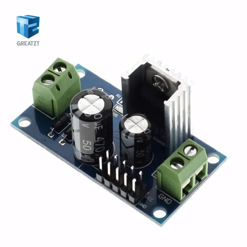 AC / DC 12V 1.5A Voltage Regulator Filter Rectifier Module L7812 Step ...