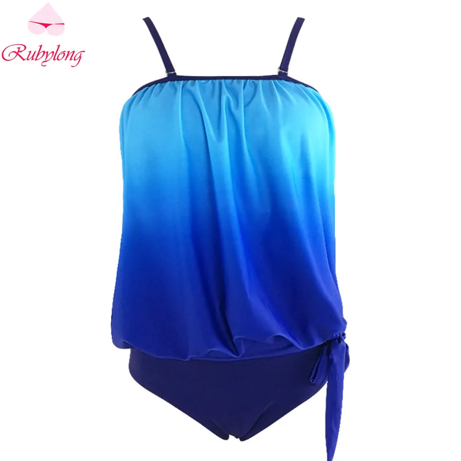 Rubylong Sexy Gradient Two Piece Suits Women Swimwear Swimsuit Classic