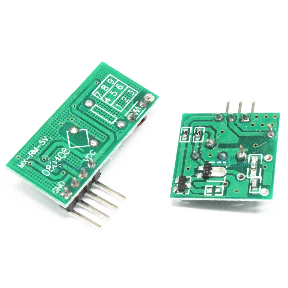 1pair 433MHZ RF Transmitter And Receiver Link Kit For Arduino ARM MCU ...