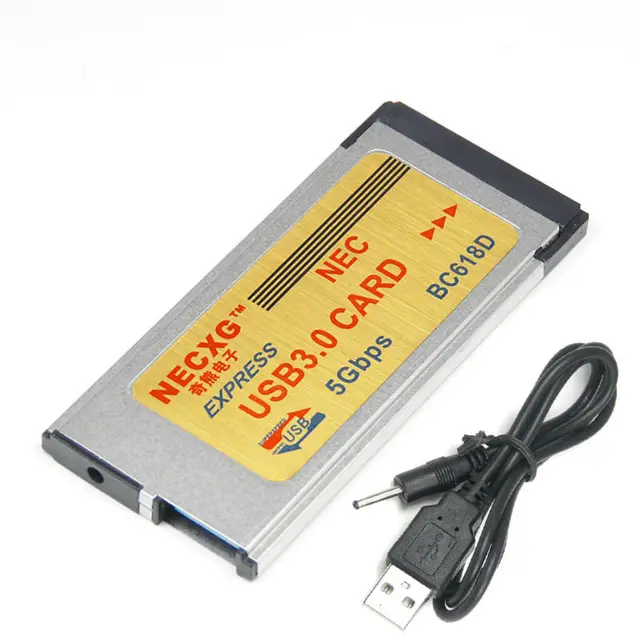 Expresscard Express Card 34mm to USB 3.0 USB3.0 Converter Adapter Card ...