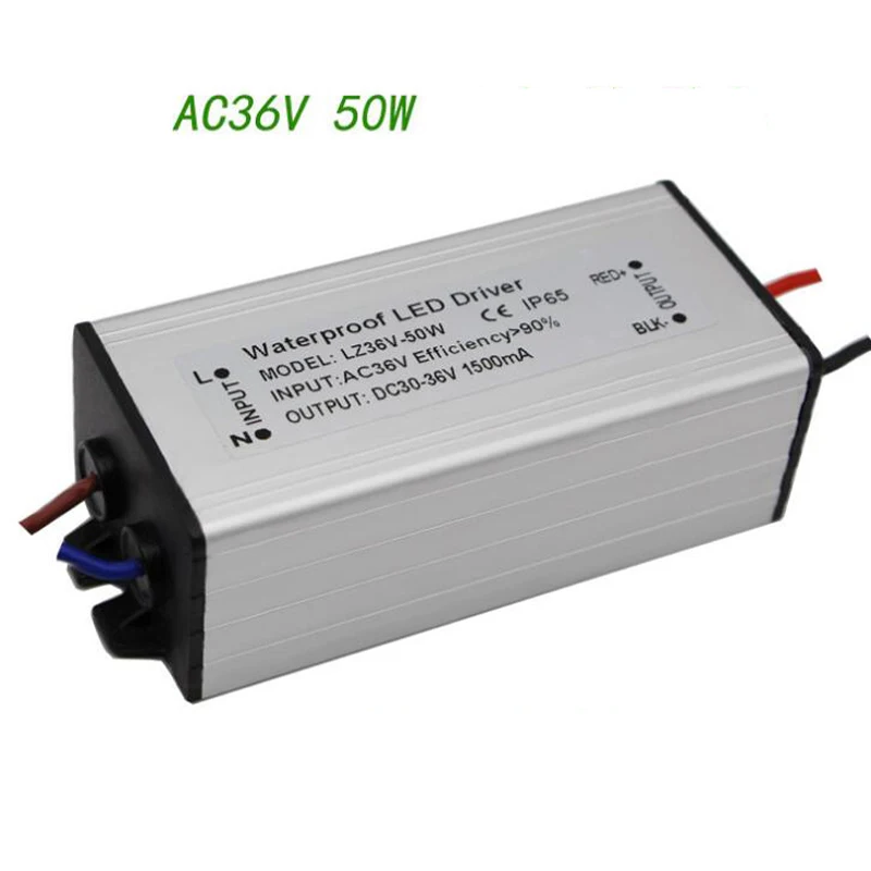 Ac 36v Led Waterproof Drive Power Supply 10 Strings 5 And Connection ...