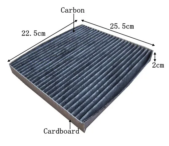 Free Shipment CUK26017 Factory Outlet 97133 3SAA0 Activated Carbon Car ...