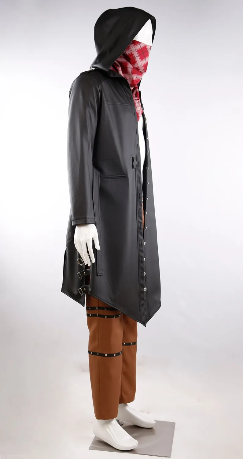 Playerunknown's Battlegrounds PUBG Cosplay Costume Trenchcoat Tan Scraf ...