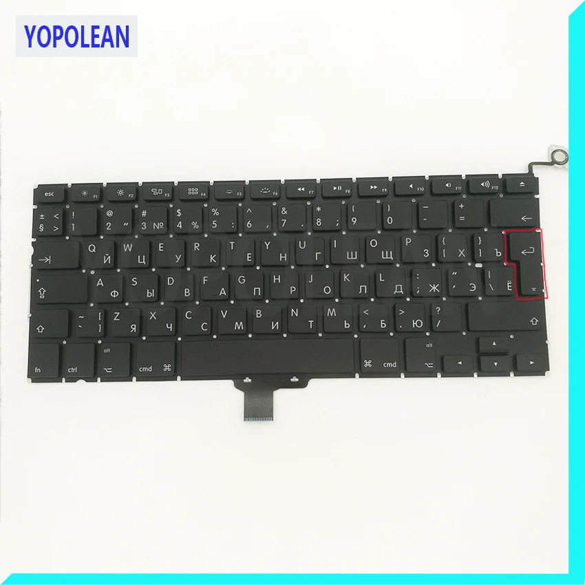 new-big-enter-laptop-russia-russian-keyboard-for-macbook-pro-13-a1278