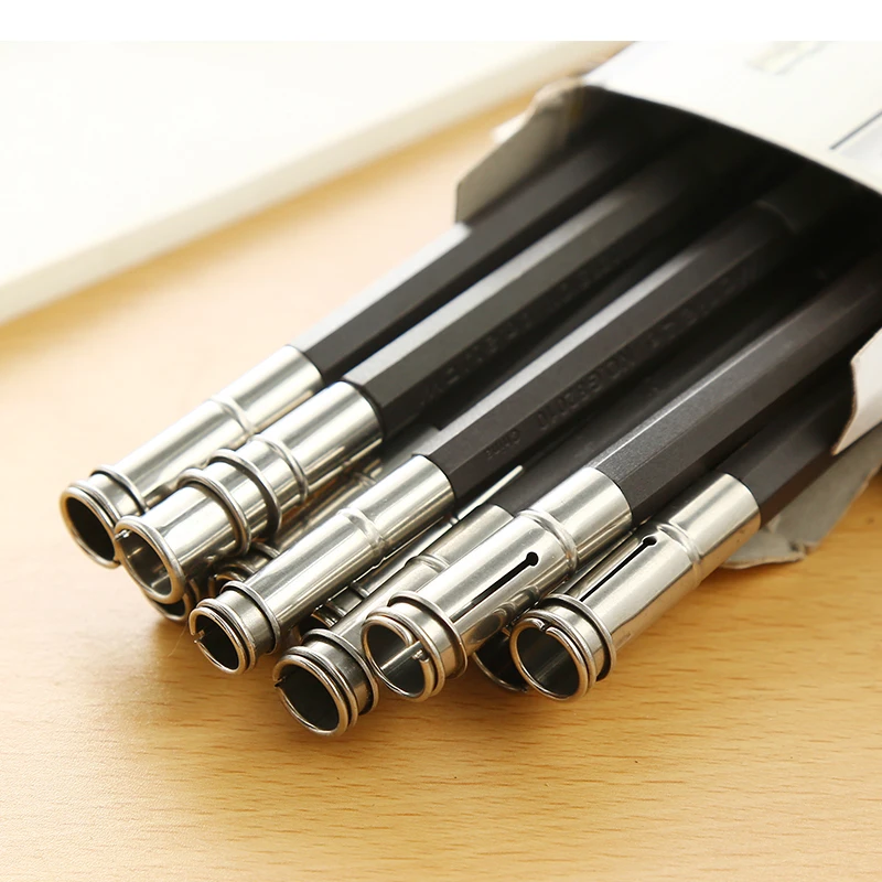 Double headed pencil extender pen holder extension device to pick up ...