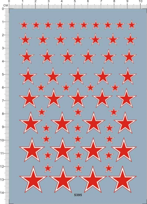 1/35 1/48 1/72 Russia Soviet Union Star Roundel Markings Model Kit ...