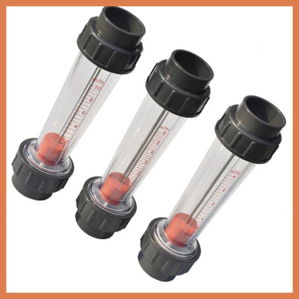 LZB-15S Plastic Flowmeter Water Rotameter (Short Tube BSP thread ...