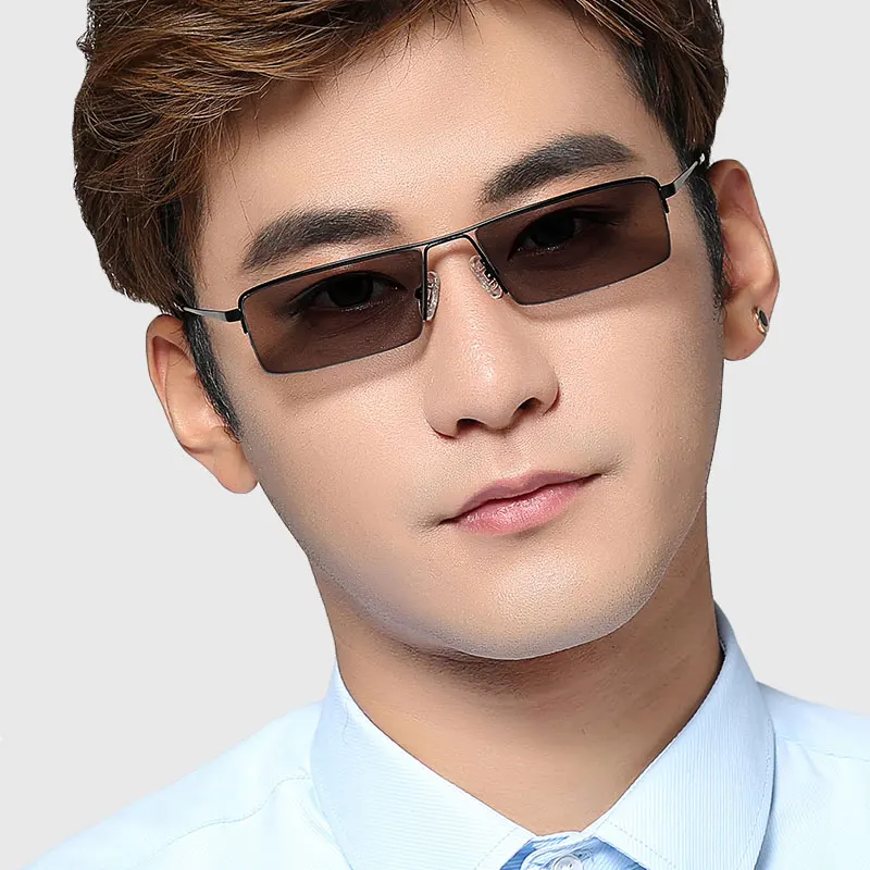 Vazrobe Photochromic glasses Men eyeglasses frame men optical Chameleon ...