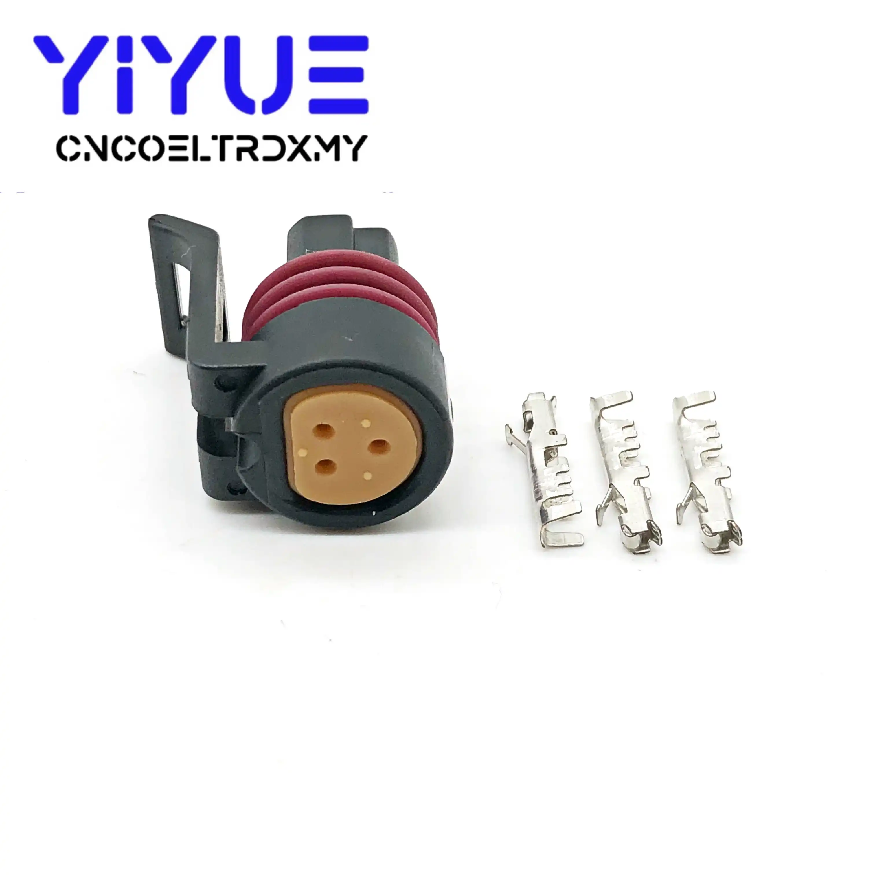 10 sets 3 pin waterproof automotive oil Fuel Pressure Sensor Connector ...