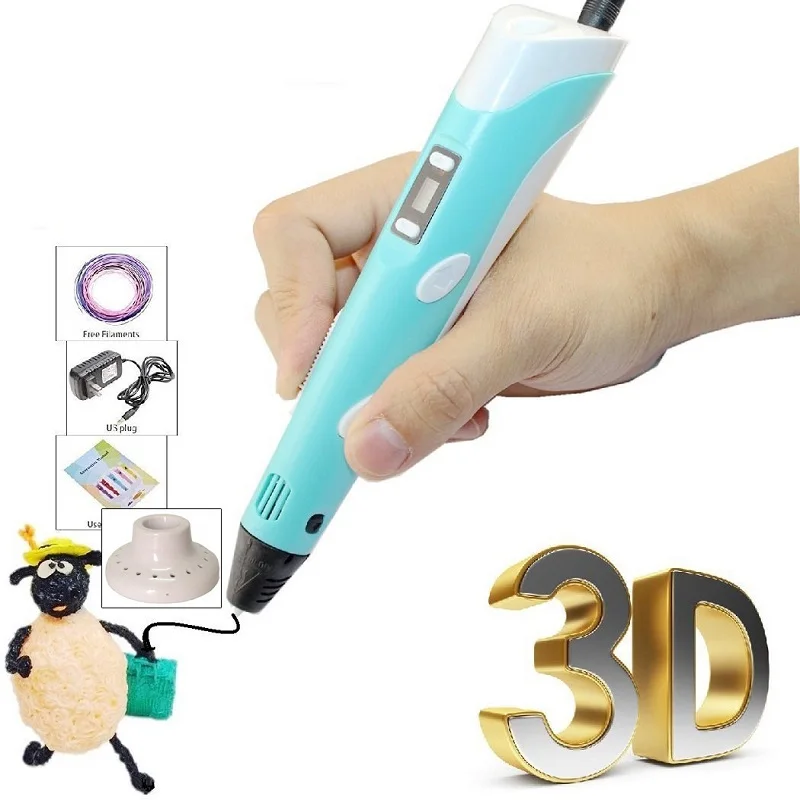 Creative Magic LED Display DIY 3D Printer Printing Pen With PLA ...
