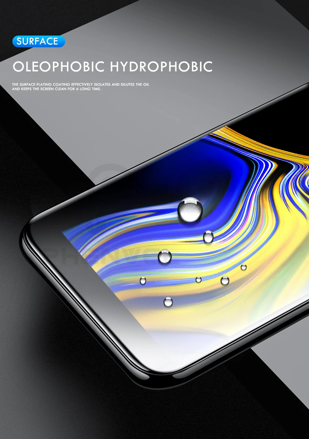 0,1 мм матовая пленка для samsung galaxy s8 plus note 8 3D Антибликовая Защитная пленка для ...