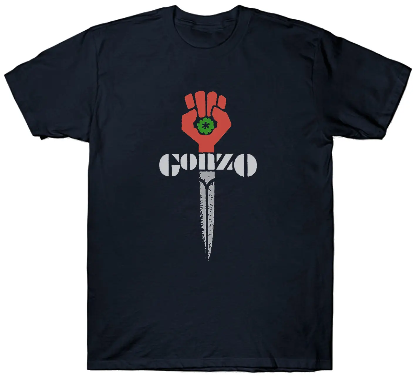 GONZO T SHIRT HUNTER S THOMPSON JOURNALISM 1970'S 2018 New 100% Cotton ...