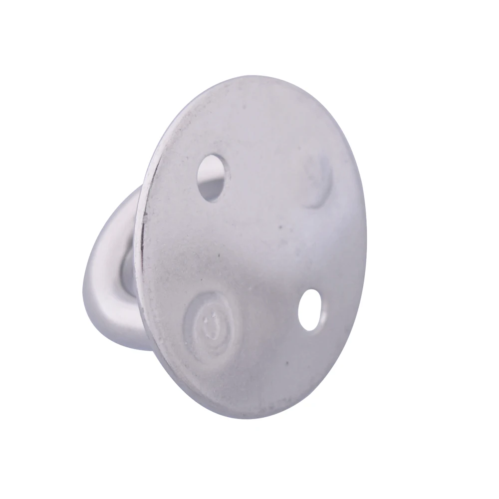 304 Stainless Steel M8 Round Pad Eye Plate Staple U-shaped Hook Boat ...