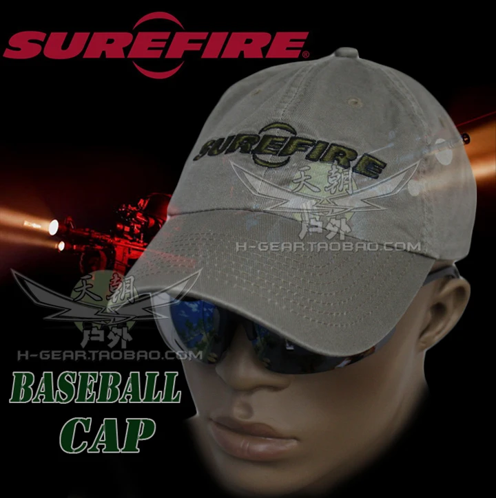 Outdoor Men SUREFIRE Tactical Baseball Cap Male Military Sports Cotton ...