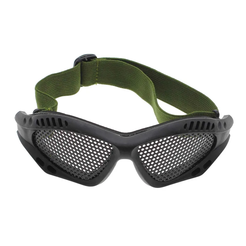Outdoor Elastic Steel Mesh Goggle Sun Glasses Eye Protection|sun ...